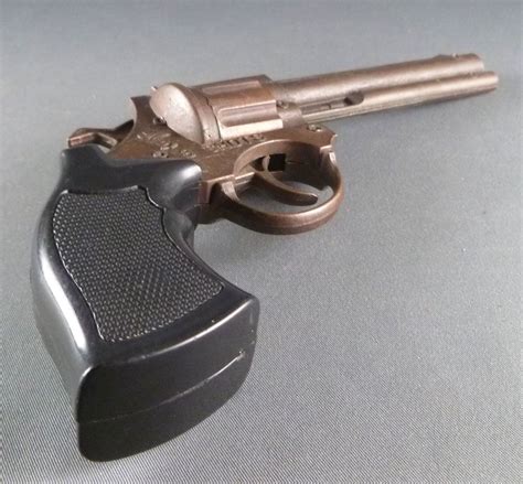 Python 357 Colt Toy Metal Cap Gun Revolver 8 Shots