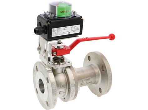 340IIT Stainless Steel Ball Valve DN20 Limit Switch Box SF012