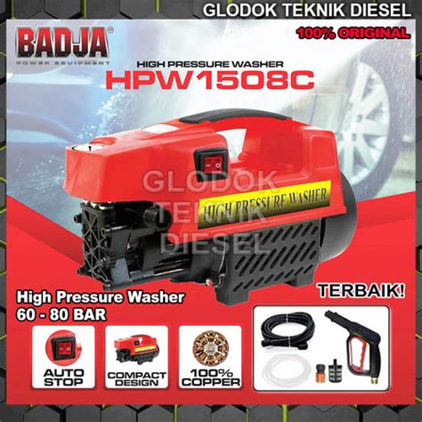 Jual High Pressure Washer 60 80 Bar Mesin Cuci Mobil Jet Cleaner