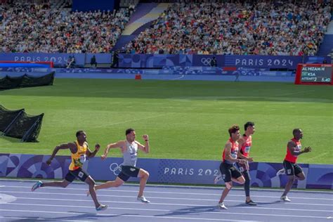 法国巴黎 2024 奥运会巴黎2024 奥运会田径比赛期间男子跳高资格赛 —— 库存社论照片 © Frlegros 737471708