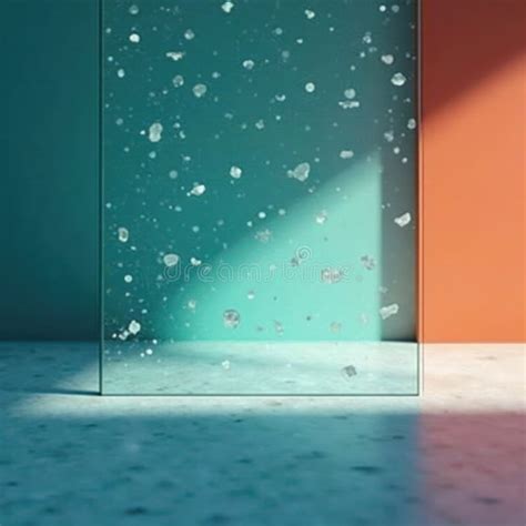 Etched Glass Surface With Subtle Light Scattering Subtle Diffused