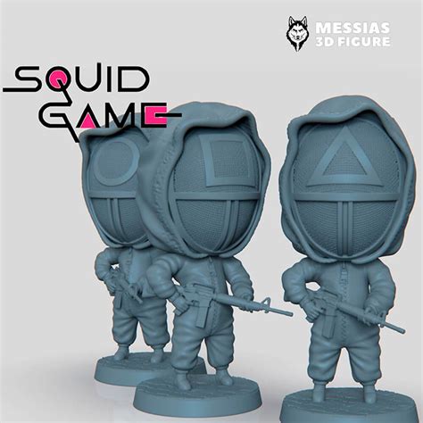 Squid Game Chibi 3d Model By M2so