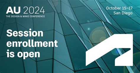 ⏰ Au2024 Session Enrollment Is Now Autodesk University