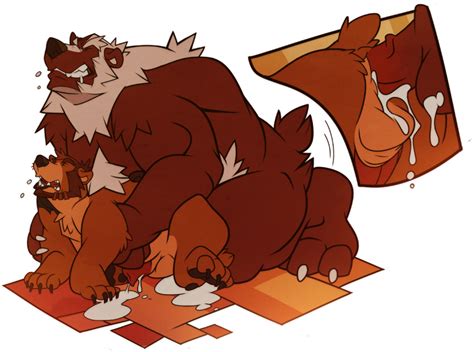 rule 34 ass bear burr cum difference gay kuma male penis sex
