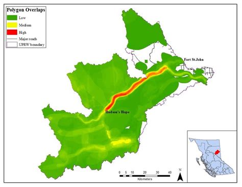 Overlapping Polygons For All Cultural And Provisioning Ecosystem