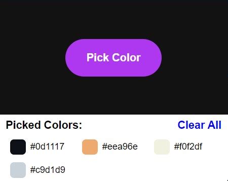 GitHub Bilalyusuf Color Picker Extension A Simple And Easy To Use Tool That Allows You To
