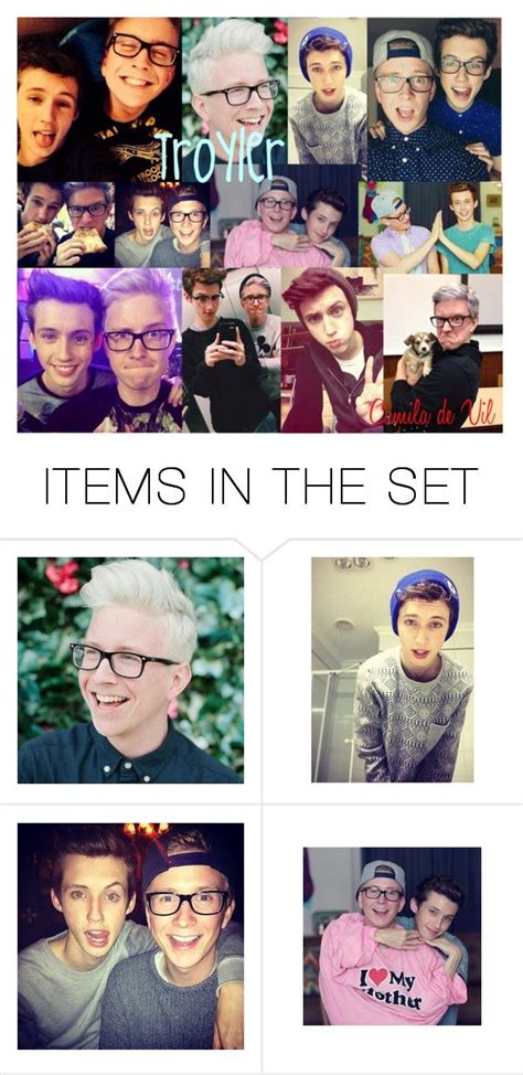 Tyler Oakley And Troye Sivan Collage