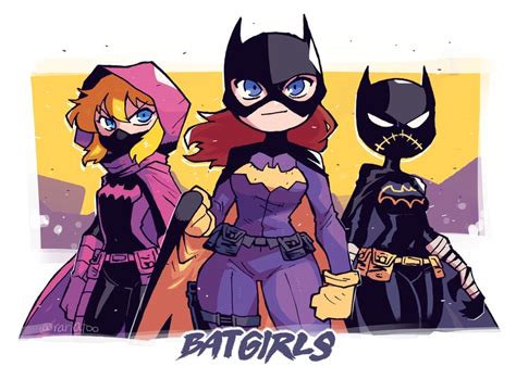 Batgirl Barbara Gordon Cassandra Cain Stephanie Brown And Spoiler