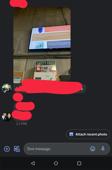 People Showing Message