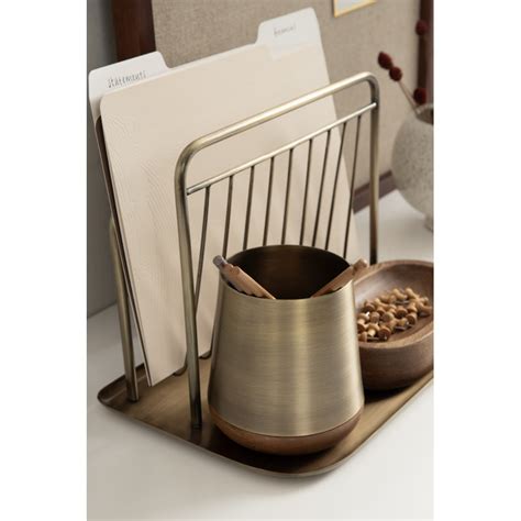 Allmodern Montae Metal Stackable Desk Organizer Wayfair
