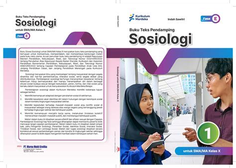 Sosiologi Untuk SMA MA Kelas 10 PT Warna Mukti Grafika
