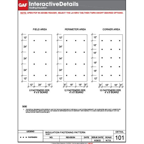 Custom And Interactive Pdf Detail Drawings Gaf Roofing