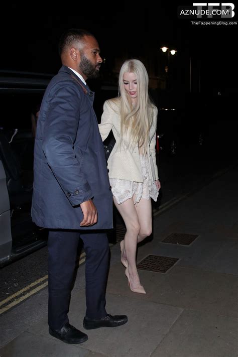 Anya Taylor Joy Sexy Seen Flaunting Her Hot Legs At Her London Hotel