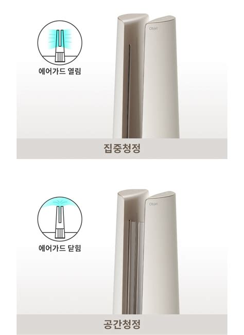 Lg 퓨리케어 오브제컬렉션 에어로타워 일반 Fs061psgc Lg전자