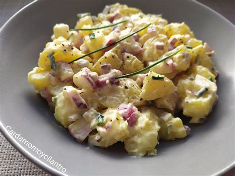 Cardamomoycilantro Ensalada De Patatas Con Rabanitos