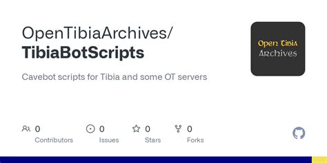 Github Opentibiaarchivestibiabotscripts Cavebot Scripts For Tibia