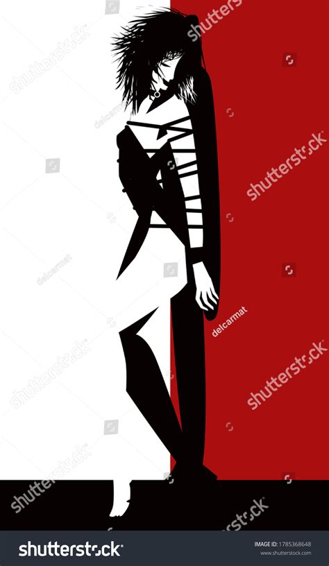Bondage Tied Shibari Minimalist Sensual Woman Stock Vector Royalty Free 1785368648 Shutterstock