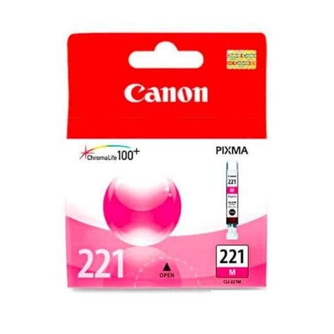 Cartucho De Tinta Canon Cli 221 Magenta