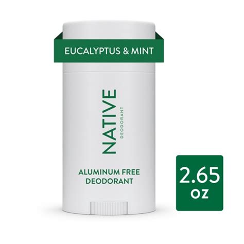 Native Deodorant Aluminum Free Eucalyptus And Mint 265 Oz Vitacost