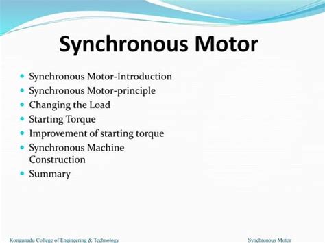 Vector Diagram And Phasor Diagram Of Synchronous Motor Ppt