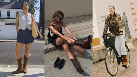 Botas Texanas Cómo Combinar En Tus Looks El Calzado Que Vuelve A Ser
