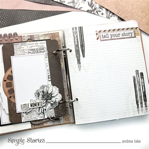 Vintage Sn P Binder Project Idea