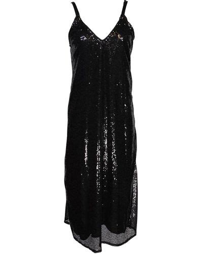 Black Sequin Slip Dresses For Women Up To 75 Off Lyst