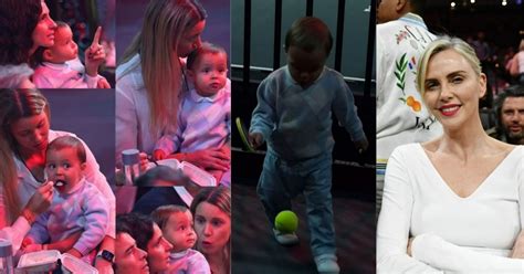 Netflix Slam Draws Hollywood Stars But Rafael Nadals Son Steals The Show