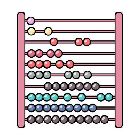 Cartoon Colorful Abacus Icon 44809065 Vector Art At Vecteezy