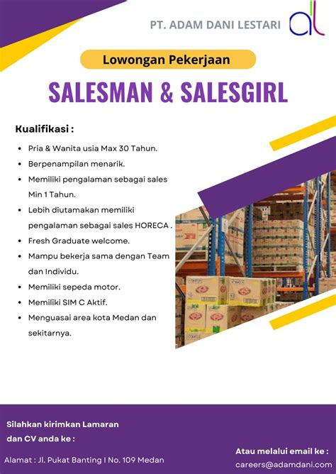 Pt Adam Dani Lestari On Linkedin Hiring Share Careers Lokermedan