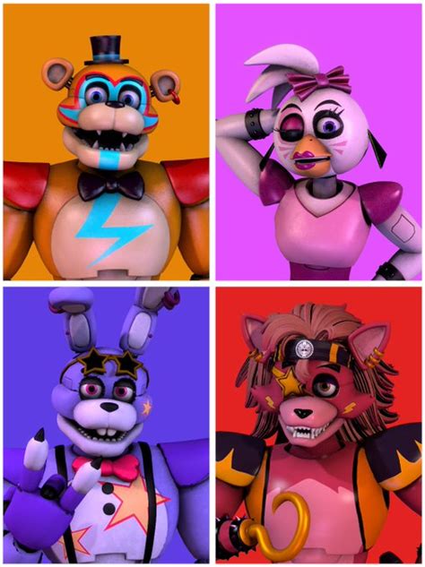 Fnaf Sl Character Icons Part 1 By Puppetio On Deviantart Artofit