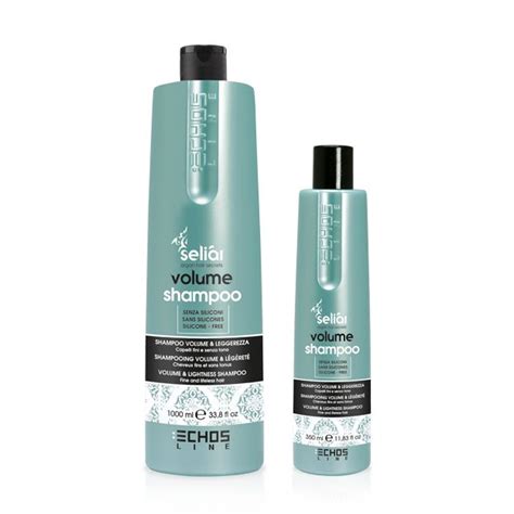 Echosline Seliar Volume Shampoo Шампоан за обем 350мл Shampoo Bottle
