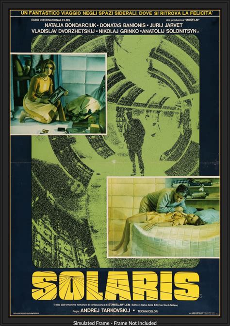 Solaris 1972 Original Italian Movie Poster Original Film Art