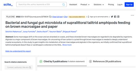 Bacterial And Fungal Gut Microbiota Of Supralittoral Talitrid Amphipods