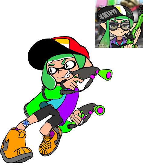 I Was Bored So I Drew Aqua Traced Because I No Art Good Rsplatoon