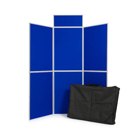 6 Panel Folding Display Boards Portable Display Panels Uk Made