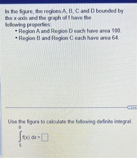 Solved In The Figure The Regions Abc And D Bounded By The
