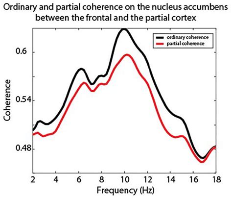 Partial Coherence Results Ordinary Coherence Between The Frontal And