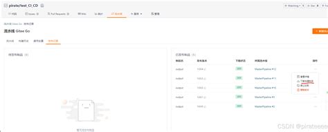 基于 gitee 的 ci cd gitee cicd csdn博客