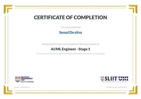 Semal Desilva On Linkedin Ai Machinelearning Sliit Continuouslearning Techinnovation
