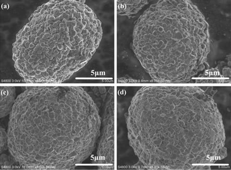 Sem Diagrams Of Cathode Materials With Different Laf3 Coating Amount