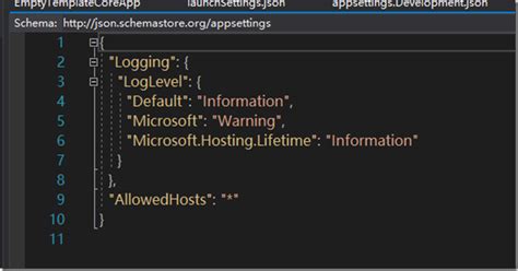 asp core中使用appsettings json 李sir 博客园
