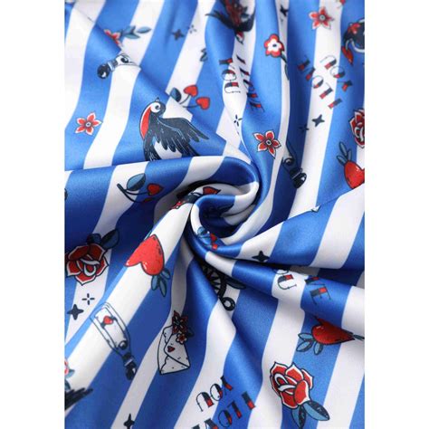 Robe Pin Up Stripes Tattoo Sweet Candy Shop