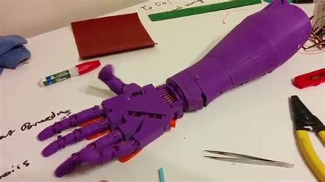 inmoov right hand servo test youtube