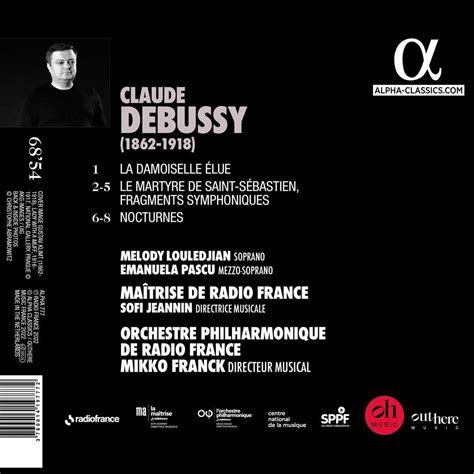Debussy La Damoiselle élue Le Martyre De Saint Sébastien And Nocturne
