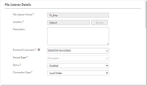 Triggering Taskflow Based On A File Event Using File Listener Thinketl