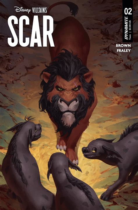 Wonderland Comics Disney Villains Scar 2 Cover D Yoon