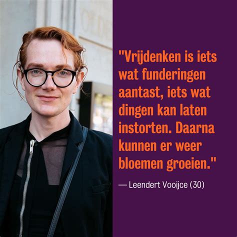 Vrijdenkers Leendert Vooijce