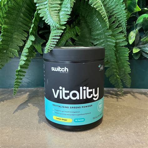 Vitality Switch Revitalising Super Greens Powder
