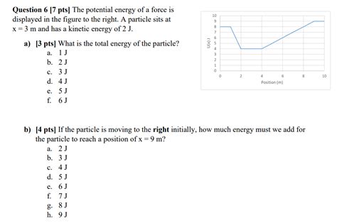 solved b [4 ﻿pts] ﻿if the particle is moving to the right